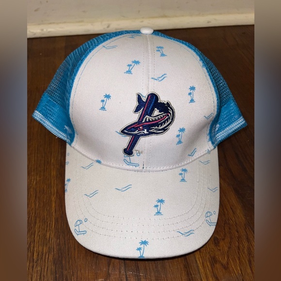 Accessories | Pensacola Blue Wahoos Minor League Baseball Trucker Hat ...